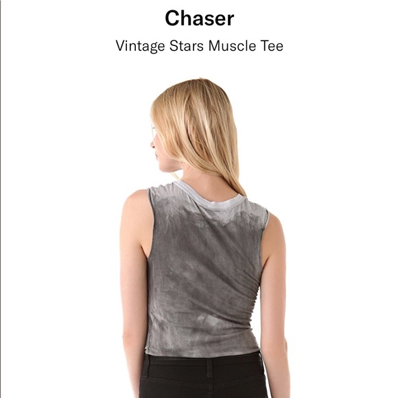 Chaser | Tops | Chaser Vintage Stars Muscle Tee | Poshmark